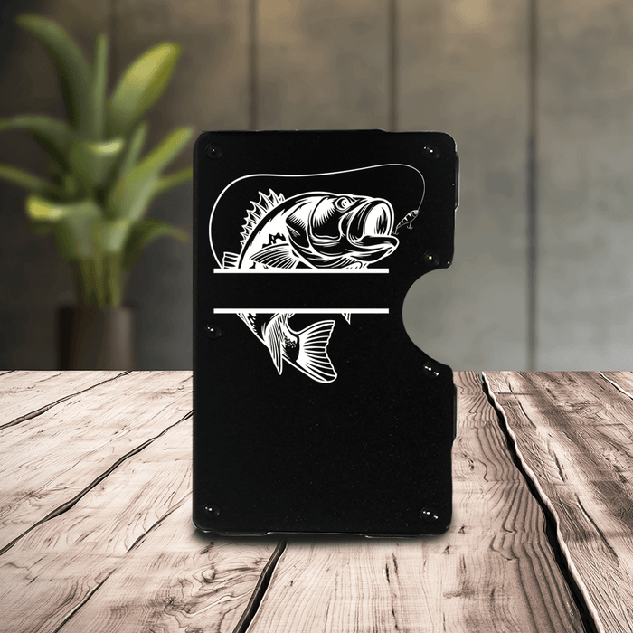 Big Bass Aluminium Card Wallet – Jack Norton Fishing